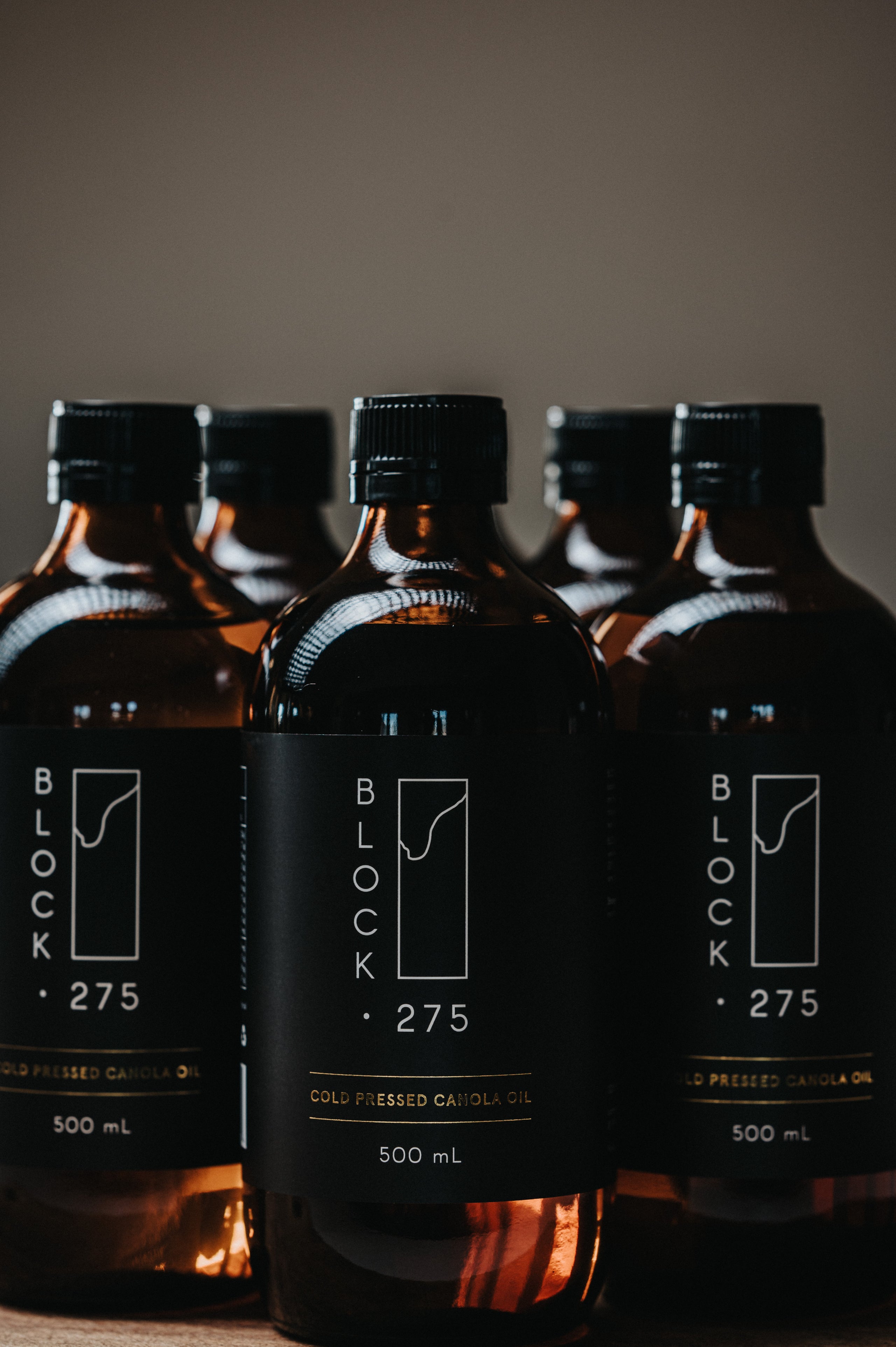 BLOCK 275 Cold Pressed Canola Oil carton 6 x 500mL bottles | BLOCK 275